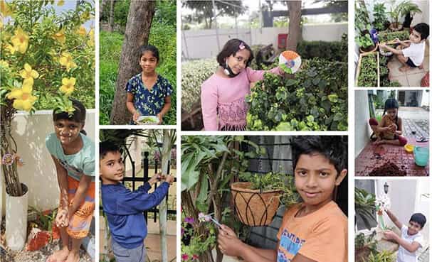 GIIS Whitefield students vow to "Restore the Earth" - GIIS Bangalore