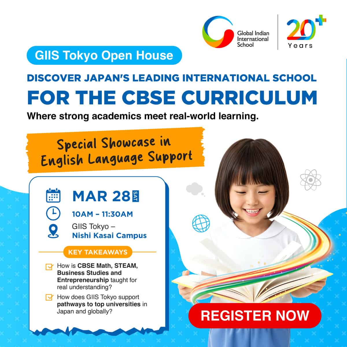 GIIS Tokyo CBSE Open House | Nishi Kasai Campus (Tokyo) - GIIS Japan (EN)