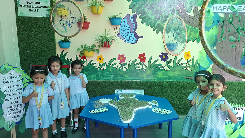 Inspiring Eco-Friendly Education for Earth Day | GIIS Noida